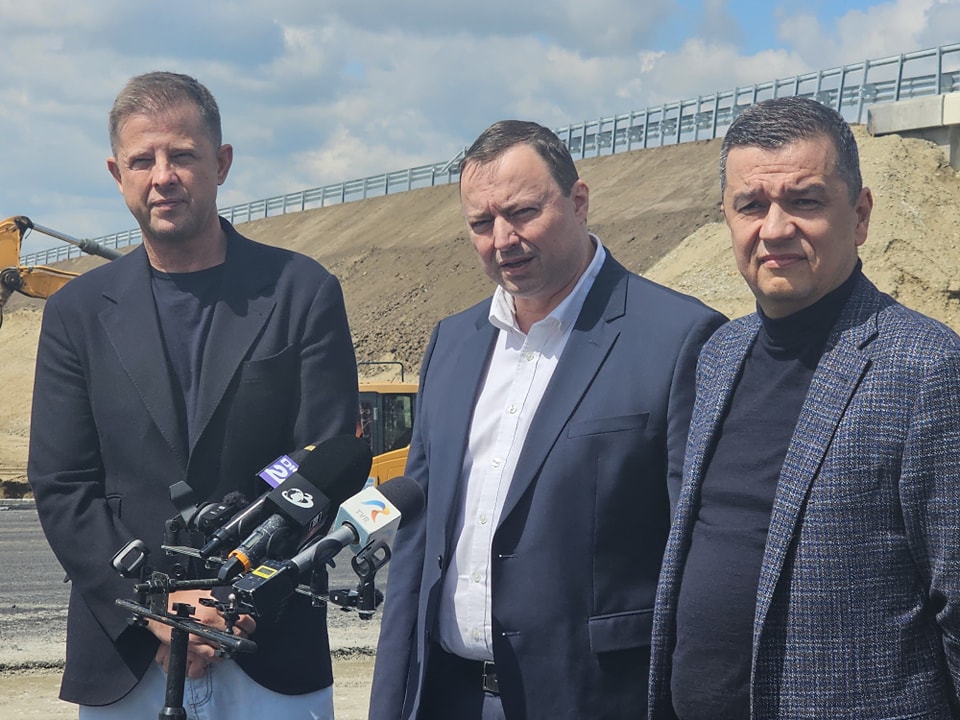 Sorin Grindeanu: Pe 15 iunie se va deschide CIRCULAȚIA pe ultimul lot al A0 SUD/ Cristian Pistol ...