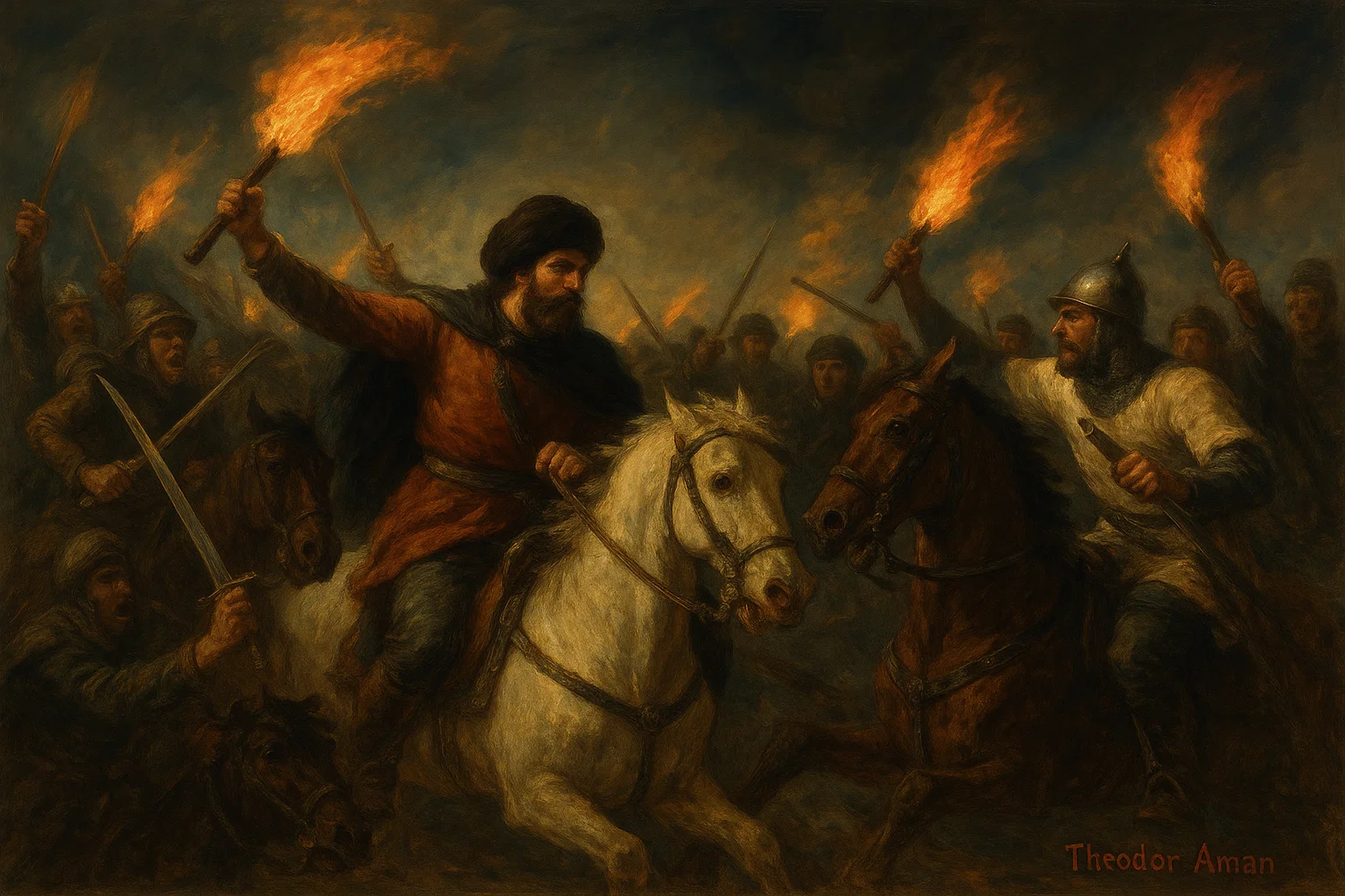 17 iunie 1462 – Atacul de noapte, bătălia între armata lui Vlad Țepeș ...
